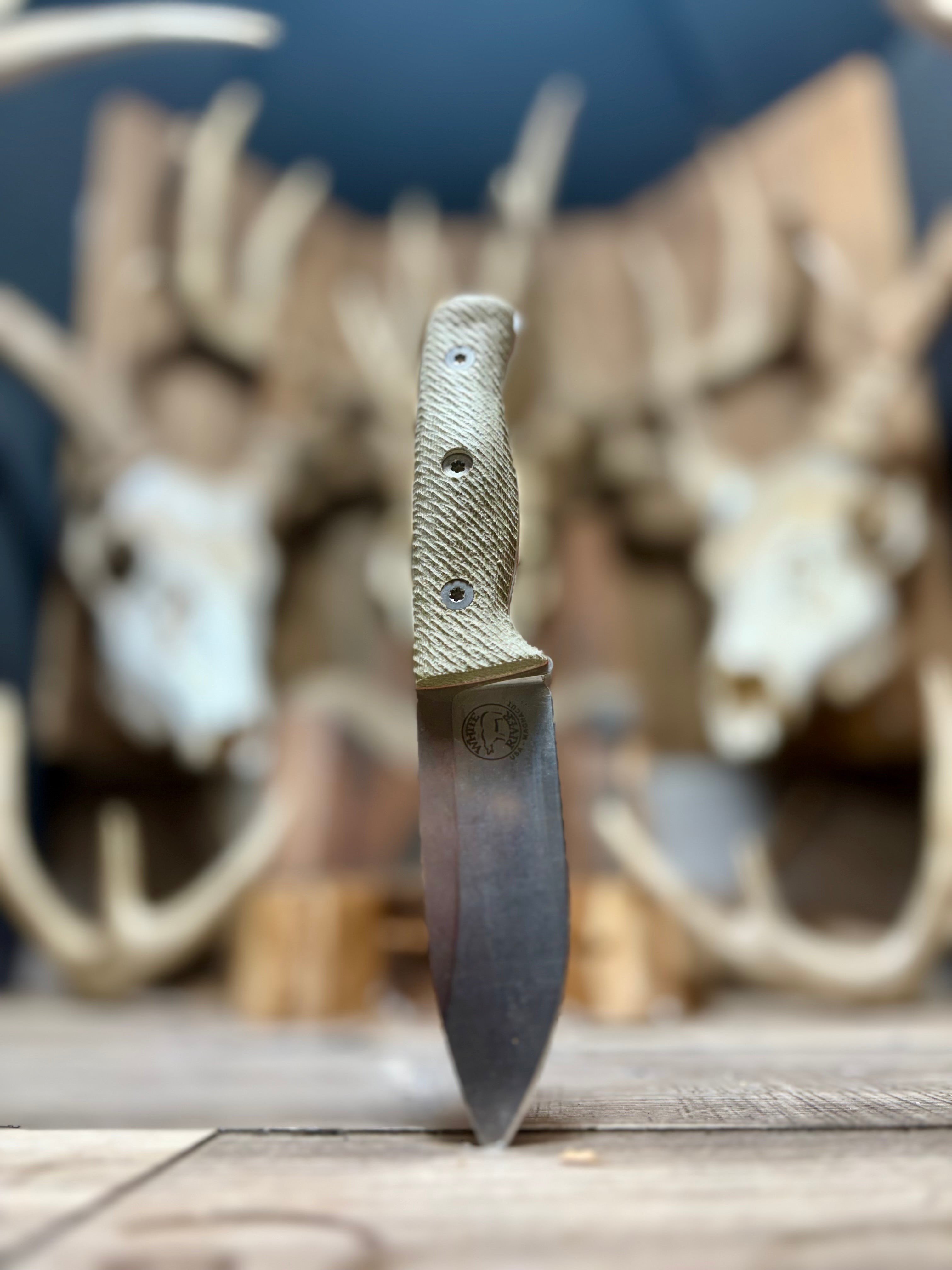 White River Ursus Cub Handles Hidden Lanyard – Carroll’s Custom Knife ...